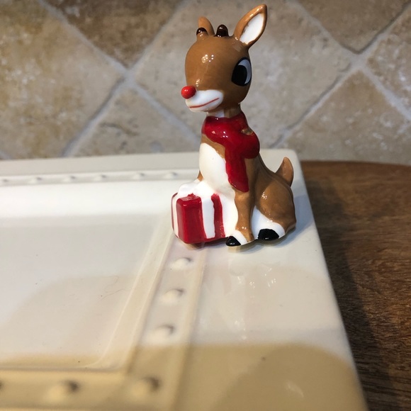 Nora Fleming | Dining | Nora Fleming Rudolph The Reindeer Mini New With ...